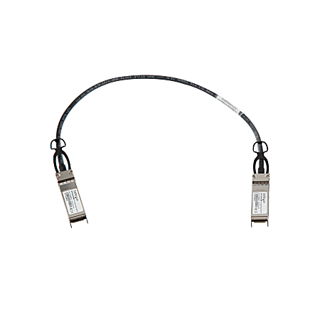 StarTech.com MSA Uncoded Compatible 0.5m 10G SFP to SFP Direct Attach ...