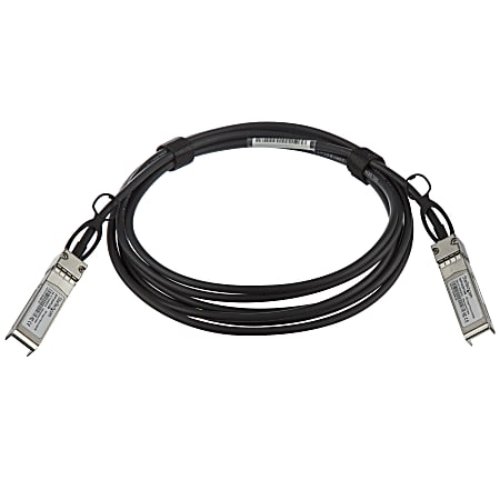 StarTech.com MSA Uncoded Compatible 3m 10G SFP to SFP Direct Attach ...