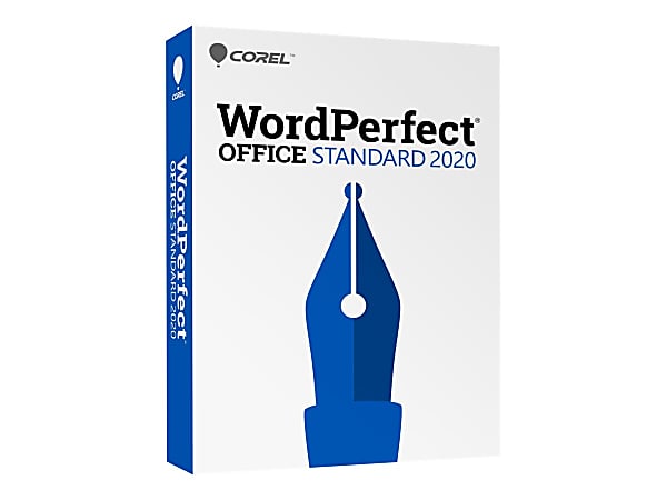 Corel WordPerfect Office Standard 2020 DVDDownload - Office Depot