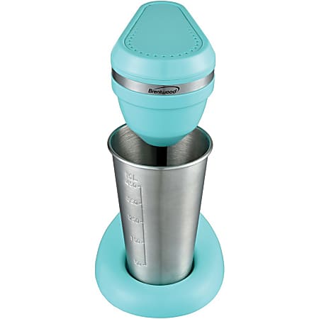 Brentwood 15 Oz Classic Milkshake Maker Turquoise - Office Depot