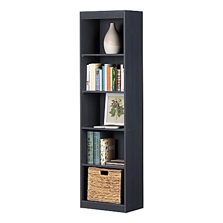 South shore narrow bookcase store