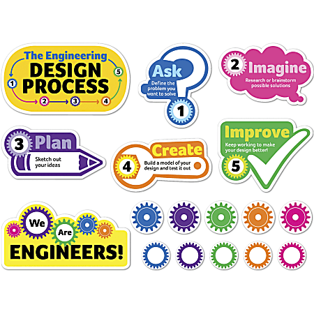Scholastic We Are Engineers Bulletin Board Set ThemeSubject Learning ...
