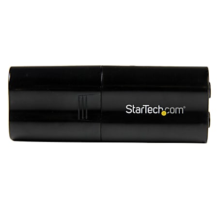 StarTech.com Audio USB Adapter Add headphone and MIC audio connectors ...