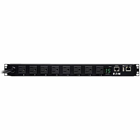 Tripp Lite 1.4kW Single Phase Switched PDU LX Platform Interface 120V ...