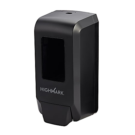 Highmark Manual Soap Sanitizer Dispenser Black - Office Depot