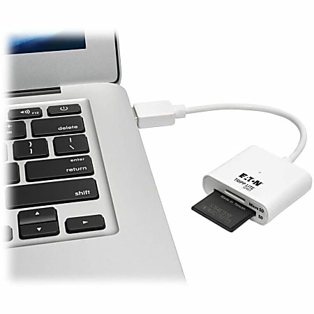 Eaton Tripp Lite Series USB 3.0 SuperSpeed SDMicro SD Memory Card Media ...