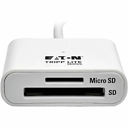 Eaton Tripp Lite Series USB 3.0 SuperSpeed SDMicro SD Memory Card Media ...