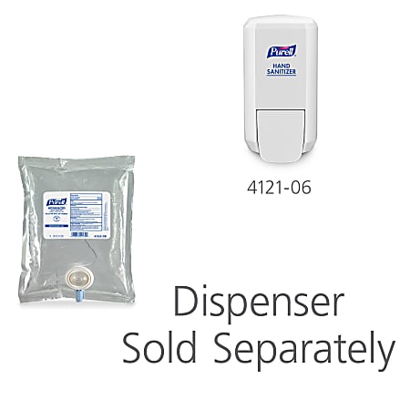 Purell CS2 Push Style Hand Sanitizer Dispenser 10 116 H x 5 316 W x 3 ...