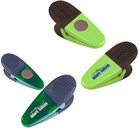 Custom Jumbo Magnetic Memo Clips 1 14 x 1 34 Set Of 125 Clips - Office ...