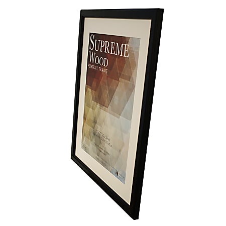 Timeless Frames Supreme Picture Frame 16 x 20 Black - Office Depot