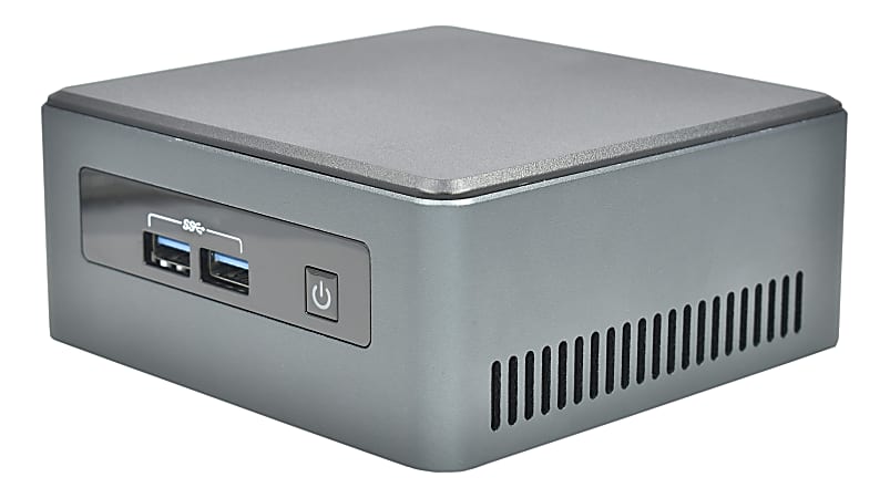 SimplyNUC NUC7i3DNHE Mini Desktop PC Intel Core i3 8GB Memory 256GB ...