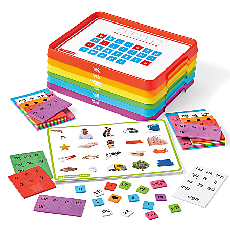 Hand2Mind Advancing Phonics Word Work Small Group Set Multicolor K 3 ...