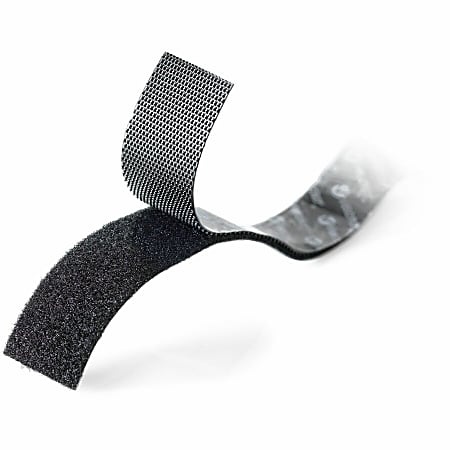 VELCRO Brand ULTRA MATE Self Stick Tape 1 x 120 Black - Office Depot