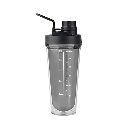 Takeya Tritan Shaker With Spout 24 Oz Black - Office Depot