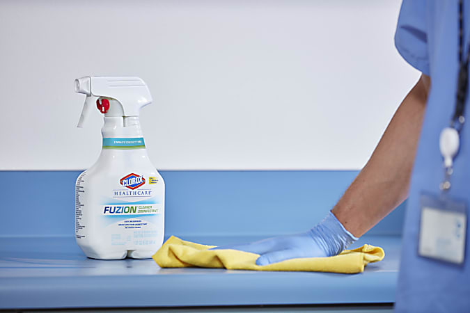 Clorox Healthcare Fuzion Cleaner Disinfectant Spray 32 Fluid Ounces ...