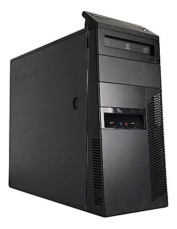 Lenovo ThinkCentre M92 Tower Refurbished Desktop PC Intel Core i3 16GB ...
