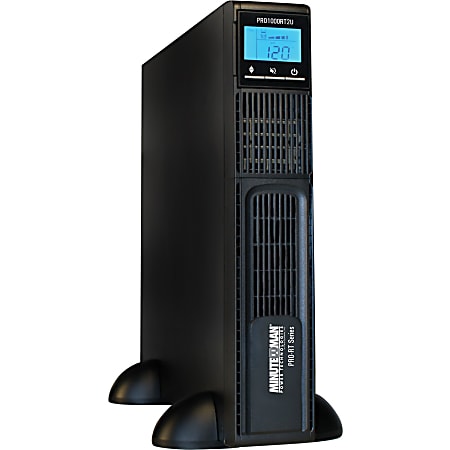 Minuteman PRO RT PRO1000RT2U 1000VA TowerRackWall Mountable UPS 2U ...