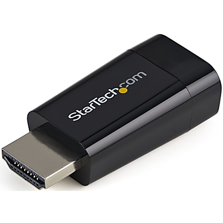 StarTech.com Compact HDMI to VGA Adapter Converter 1920x12001080p ...