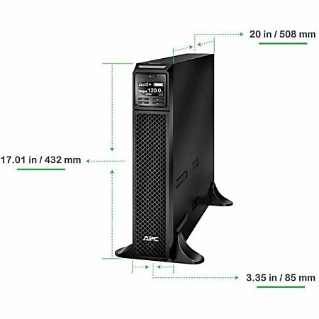APC Smart UPS On Line 1000VA Tower 120V 6x 5 15R NEMA outlets SmartSlot ...