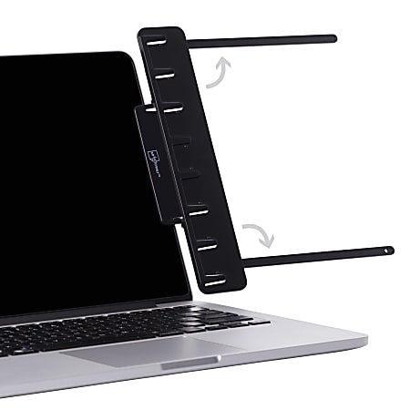 Note Tower Monitor Mount Document Holder Black - Office Depot