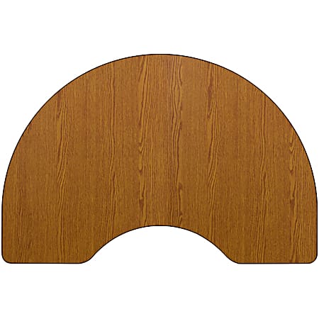 Flash Furniture 96W Kidney Thermal Laminate Activity Table With ...
