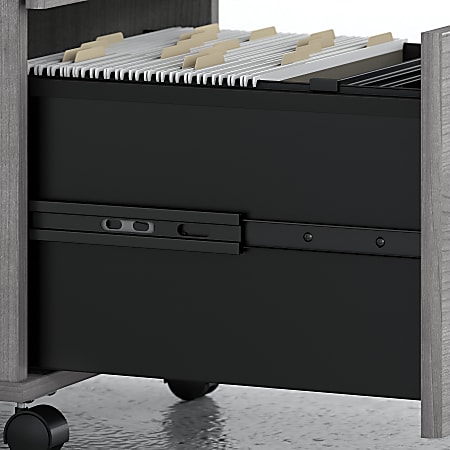 Bush Business Furniture Studio C Office 72 W Computer Desk With Mobile ...