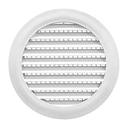 Lambro Plastic Flush Mount Round Vent for installation in soffits or ...