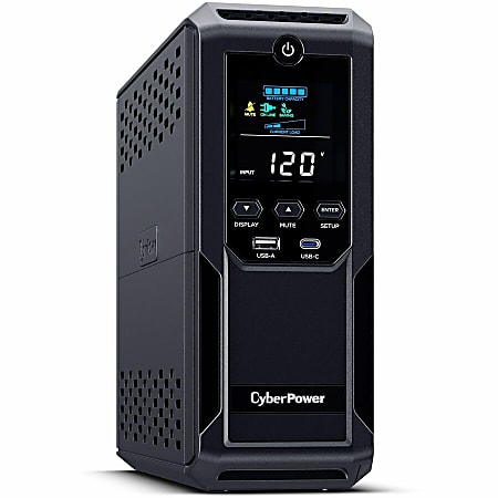 CyberPower BRG1500AVRLCD2 Intelligent LCD UPS Systems 1500VA900W 57 120 ...