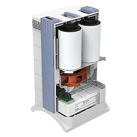 IQAir GC HEPA MultiGas Air Purifier 1125 Sq. Ft. Coverage Office Depot