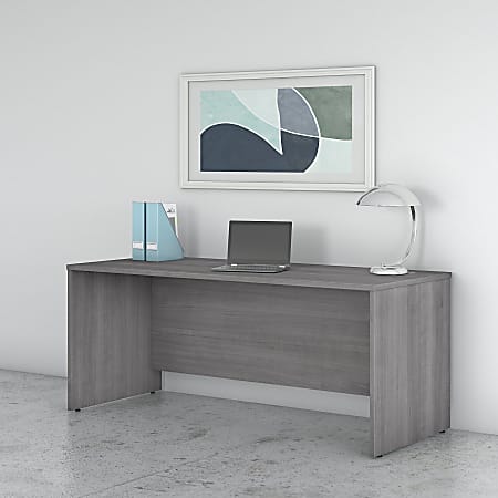 Bush Business Furniture Studio C Office 72 W Computer Desk Platinum ...