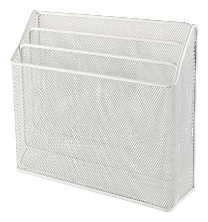 Office Depot Brand Mesh 3 Tier Desk Organizer 11 12 H x 12 58 W x 3 12 ...