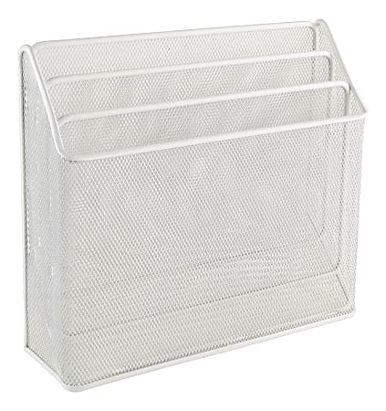Office Depot Brand Mesh 3 Tier Desk Organizer 11 12 H x 12 58 W x 3 12 ...