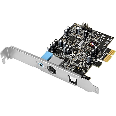 SIIG Dual Profile Dolby Digital 5.1 24 bit surround sound card with ...