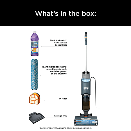 Shark HydroVac MessMaster Corded Heavy Duty 3 in 1 Vacuum Mop And Self ...