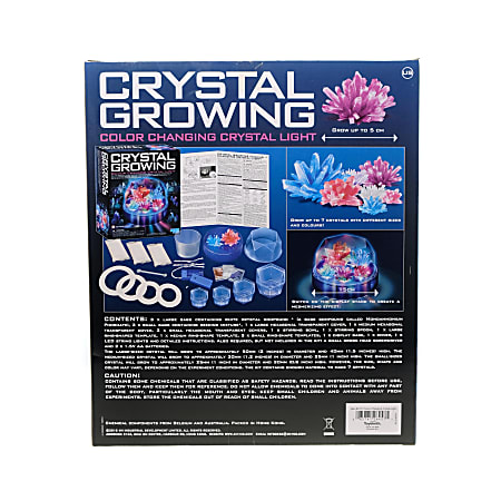 4M Crystal Growing Color Changing Crystal Light Activity Kit - Office Depot