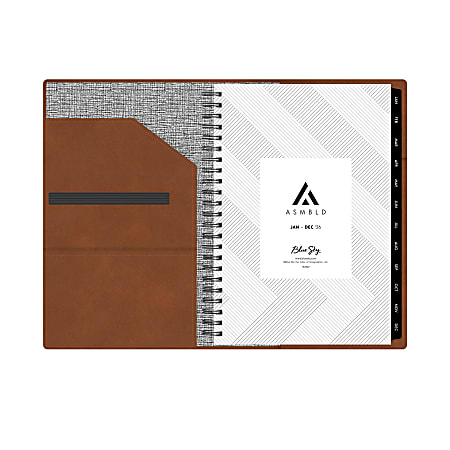 2026 Blue Sky Professional WeeklyMonthly Planner 5 x 8 Tan January To ...