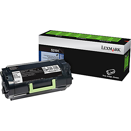 Lexmark 52D1H00 Black High Yield Return Program Toner Cartridge ...
