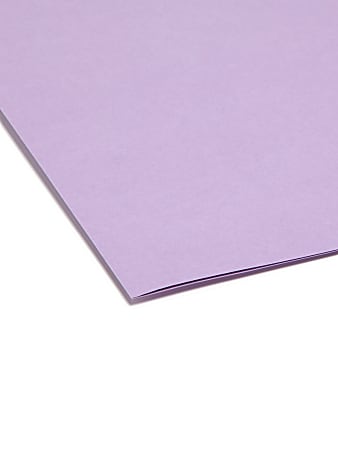 Smead Color File Folders With Reinforced Tabs Letter Size 13 Cut ...