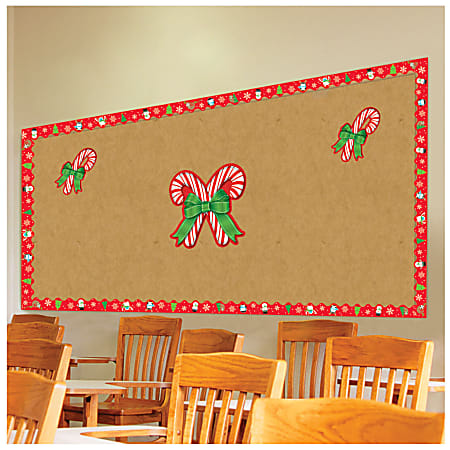 Amscan Christmas Character Bulletin Board Border Trims, 2-1/4" x 39 ...