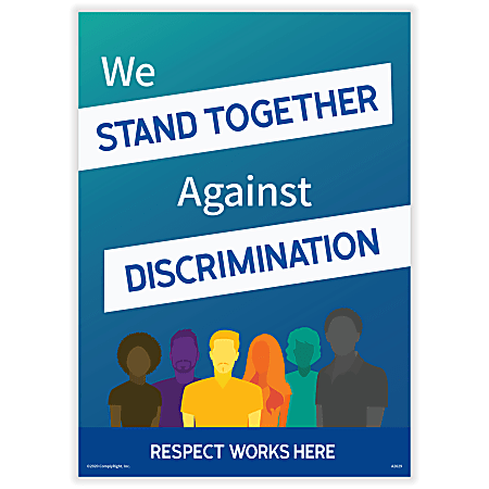 ComplyRight Respect Works Here Diversity Posters We Stand Together ...