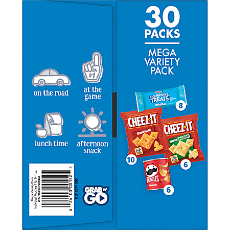 Kelloggs Keebler Mega Variety Pack 30 Bags Per Box 30.1 Oz - Office Depot