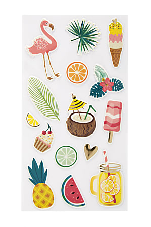 Office Depot Brand Stickers Puffy Pack Of 2 Stickers - Office Depot