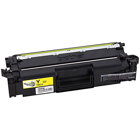 Brother TN810Y Original Standard Yield Laser Toner Cartridge Yellow 1 ...