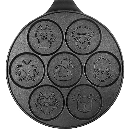 MegaChef Pancake Maker Animal Design Black - Office Depot