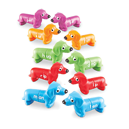 Learning Resources Snap n Learn Rhyming Pups Pre K To Grade 4 - Office ...