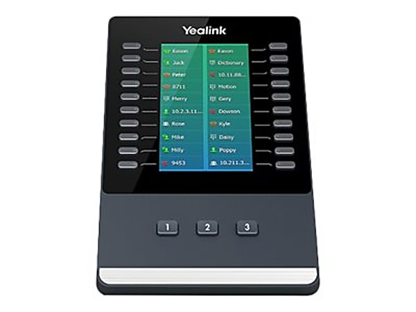 Yealink EXP50 Key expansion module for VoIP phone for Yealink SIP T52S ...