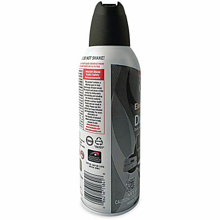 Dust Off Plus Disposable Compressed Gas Duster 10 Oz Bottle - Office Depot