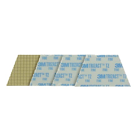 3M Trizact Diamond TZ Abrasive Pads Blue Pack Of 4 - Office Depot