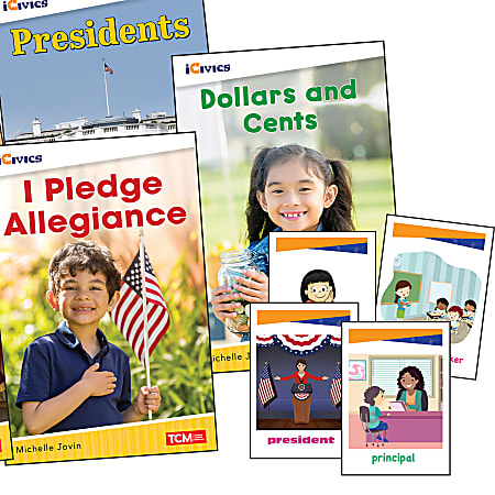 Teacher Created Materials iCivics Leadership Responsibility 5 Book Set ...