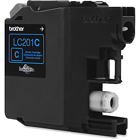 Brother LC201 Cyan Ink Cartridge LC201C - Office Depot